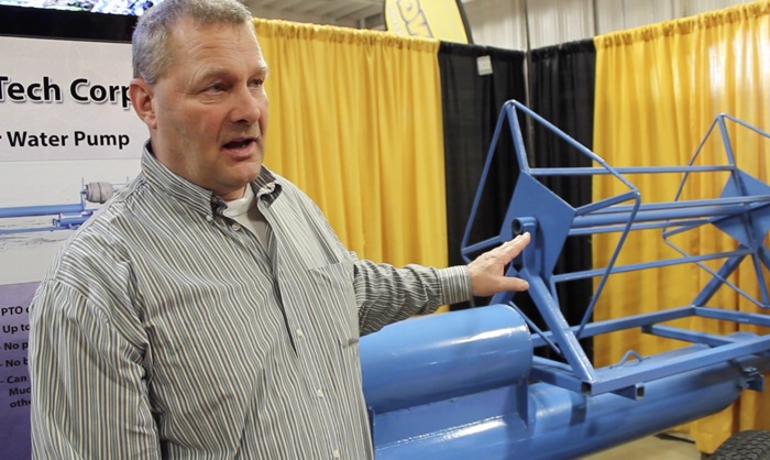 PTO-driven water pump moves water off your field... fast