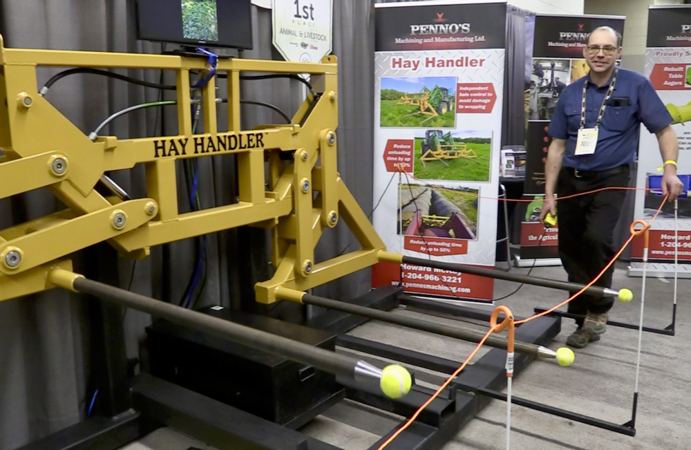 Hay handling made easy - Manitoba Co-operator Hay handling made easy - Manitoba Co-operator